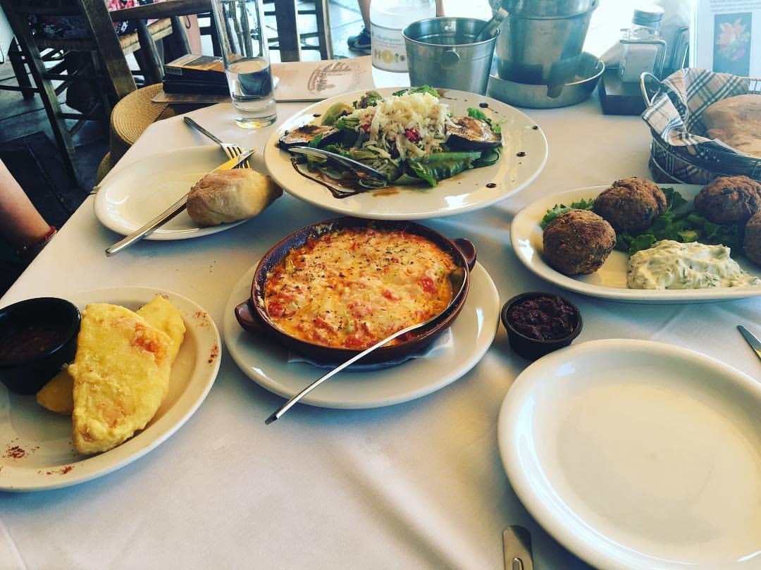 Bouyourdi – Greek spicy cheese dip – on xenia street